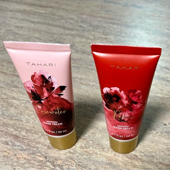 Tahari | Bath & Body | New Tahari Soothing Rose Water And Peony Hand ...